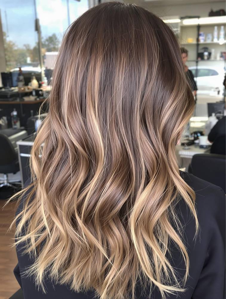 Voici pourquoi le balayage miel sur cheveux noirs cartonne chez les ...